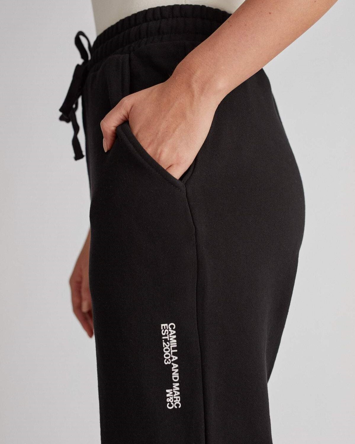 Jordan High Waisted Track Pant Black Camilla And Marc Autumn Winter